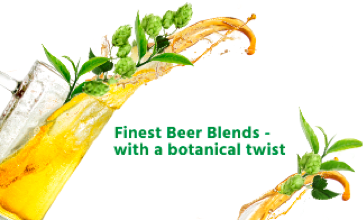 Finest beer blends – with a botanical twist - MartinBauer